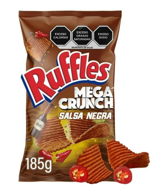 Ruffles Salsa Negra (Mexico) - www.professorsnacks.com