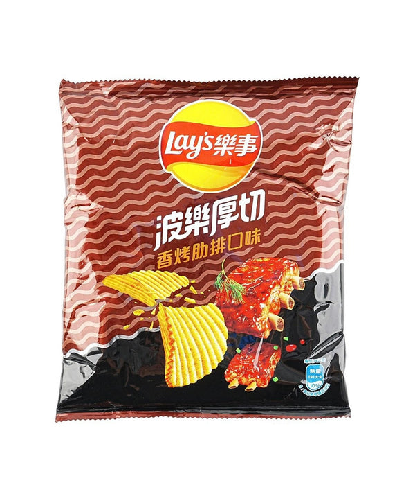 Lays BBQ Ribs (Japan) - www.professorsnacks.com