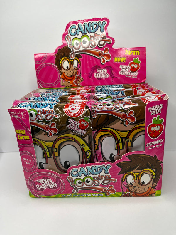 Candy Looping Glasses With Liquid Candy - www.professorsnacks.com