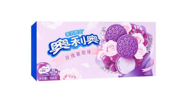 Oreo Rose Grape (Japan) - www.professorsnacks.com
