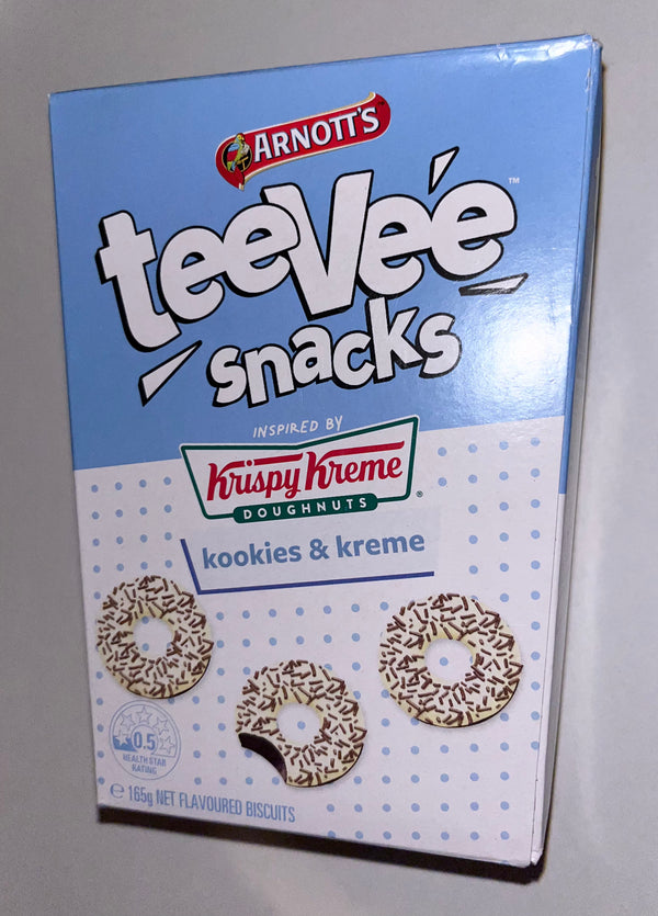Krispy Kreme TeeVee Snacks Kookies & Kreme (Australia) - www ...