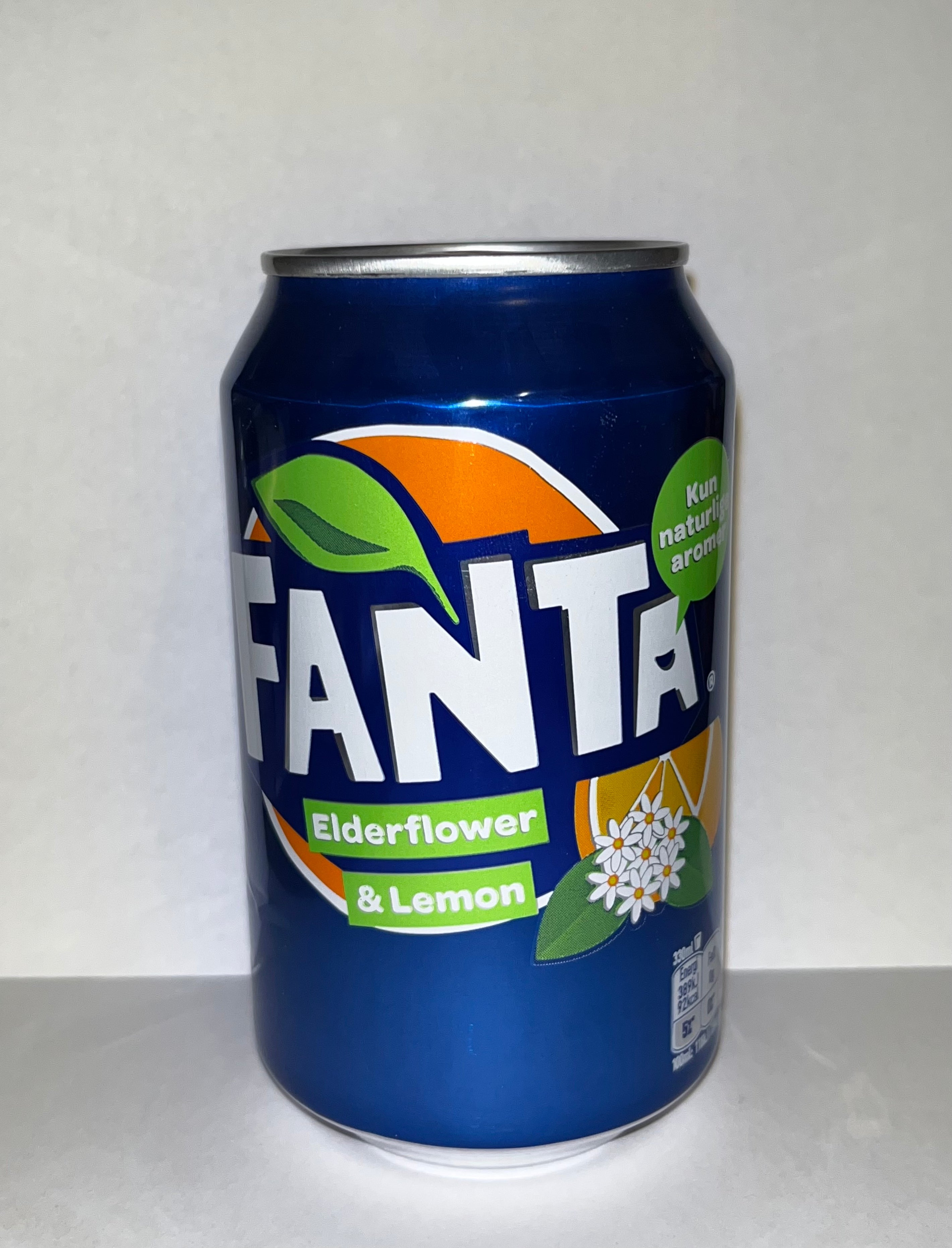 Fanta Elderflower & Lemon (UK) - www.professorsnacks.com