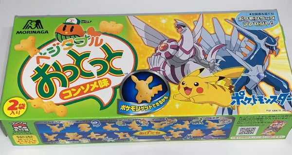 Pokemon X Ottotto Crispy Salty Snack (Japan) - www.professorsnacks.com