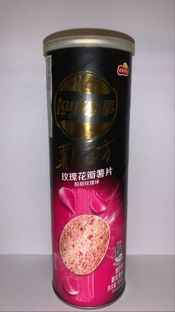 Pringles Sweet & Sour Rose (China) - www.professorsnacks.com