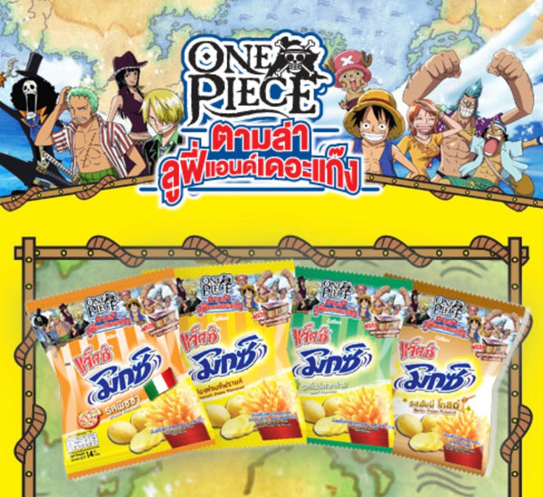 One Piece Franky Calbee Chips (Thailand) - www.professorsnacks.com